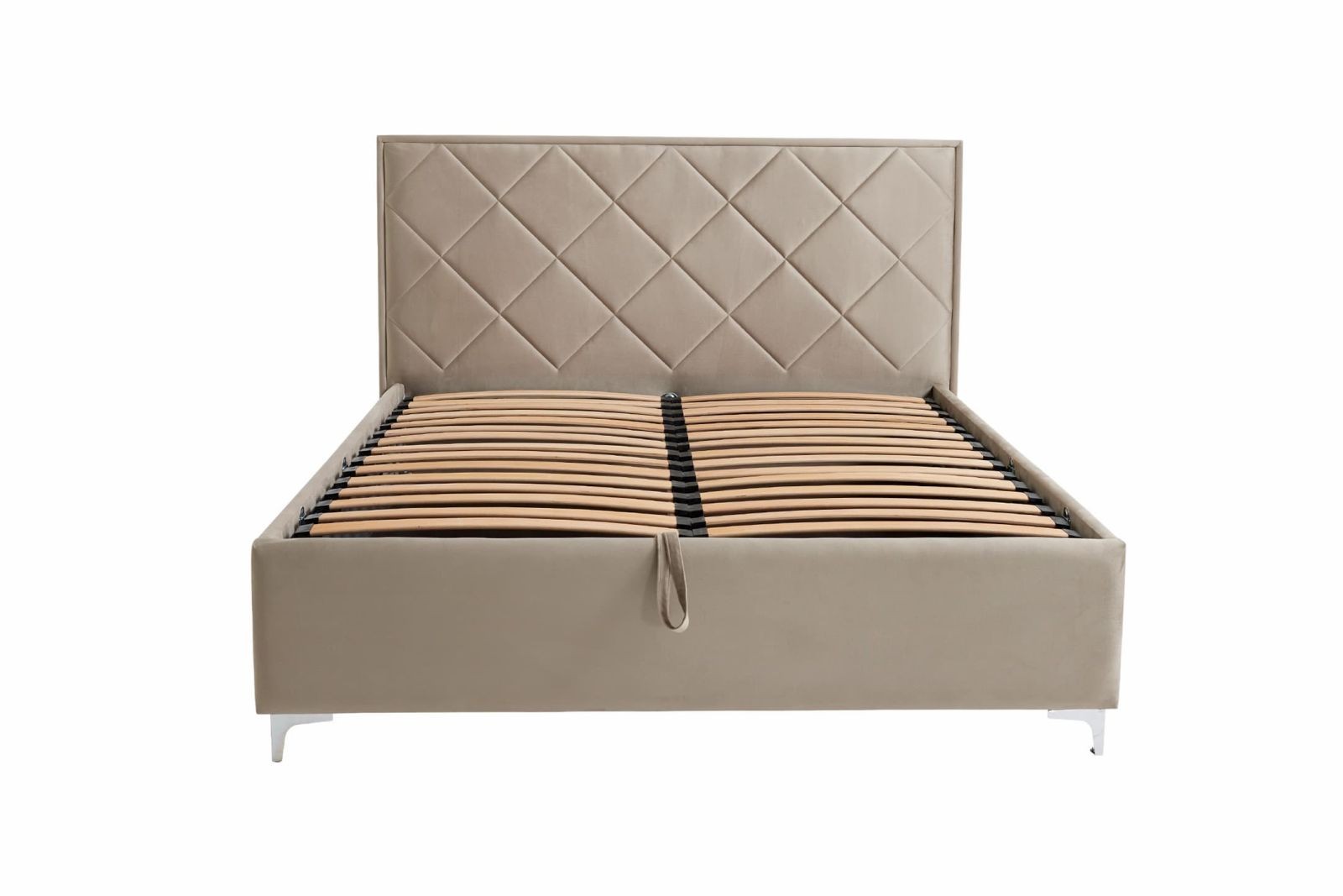 Čalouněná postel Madison Frame Lift, Wooden Oak, Dust 6, 160x200 cm ...