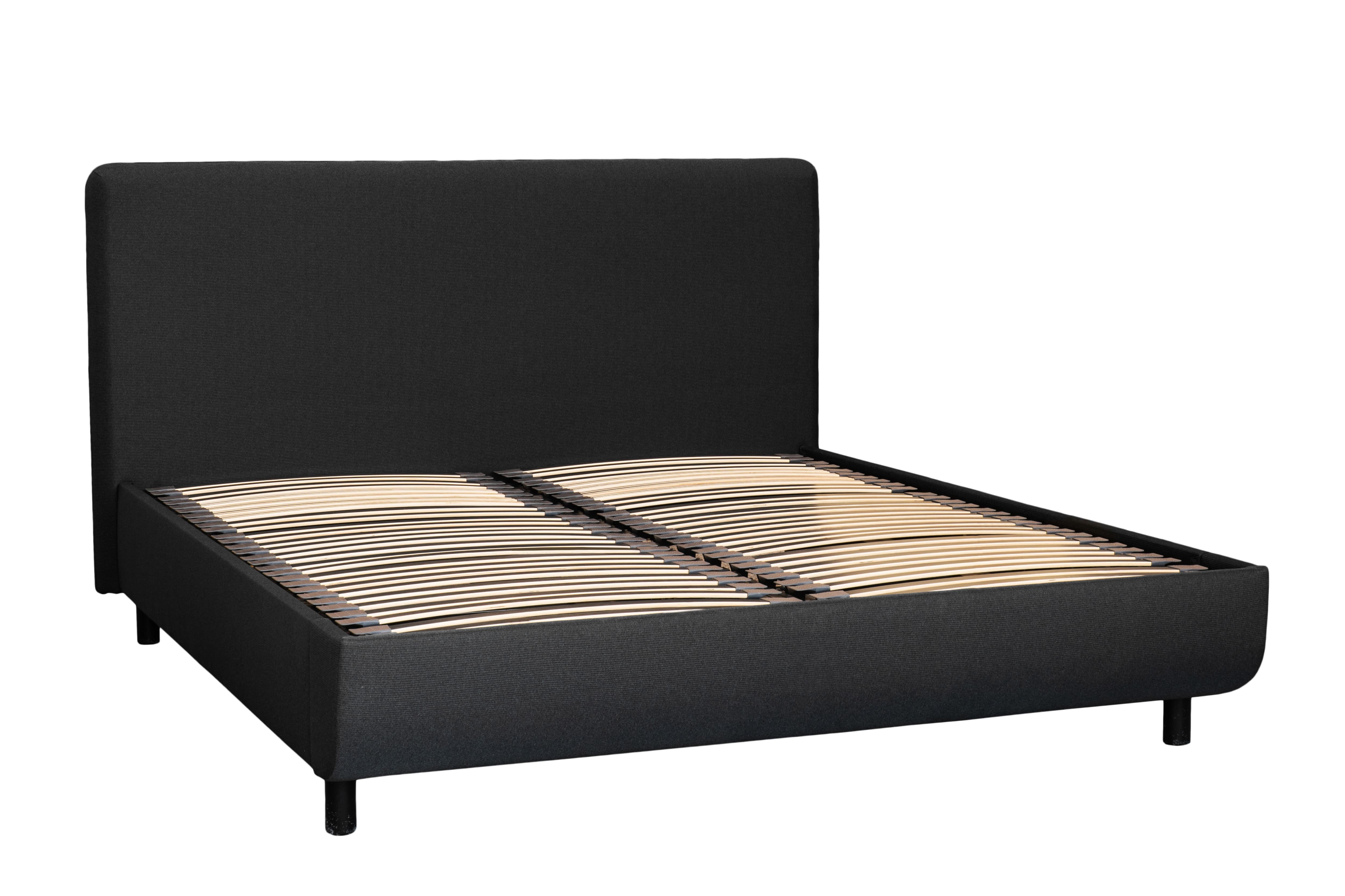 TEMPUR Arc Form Adjustable Slatted Pearl Grey, 150x200 cm, Black/Gold ...