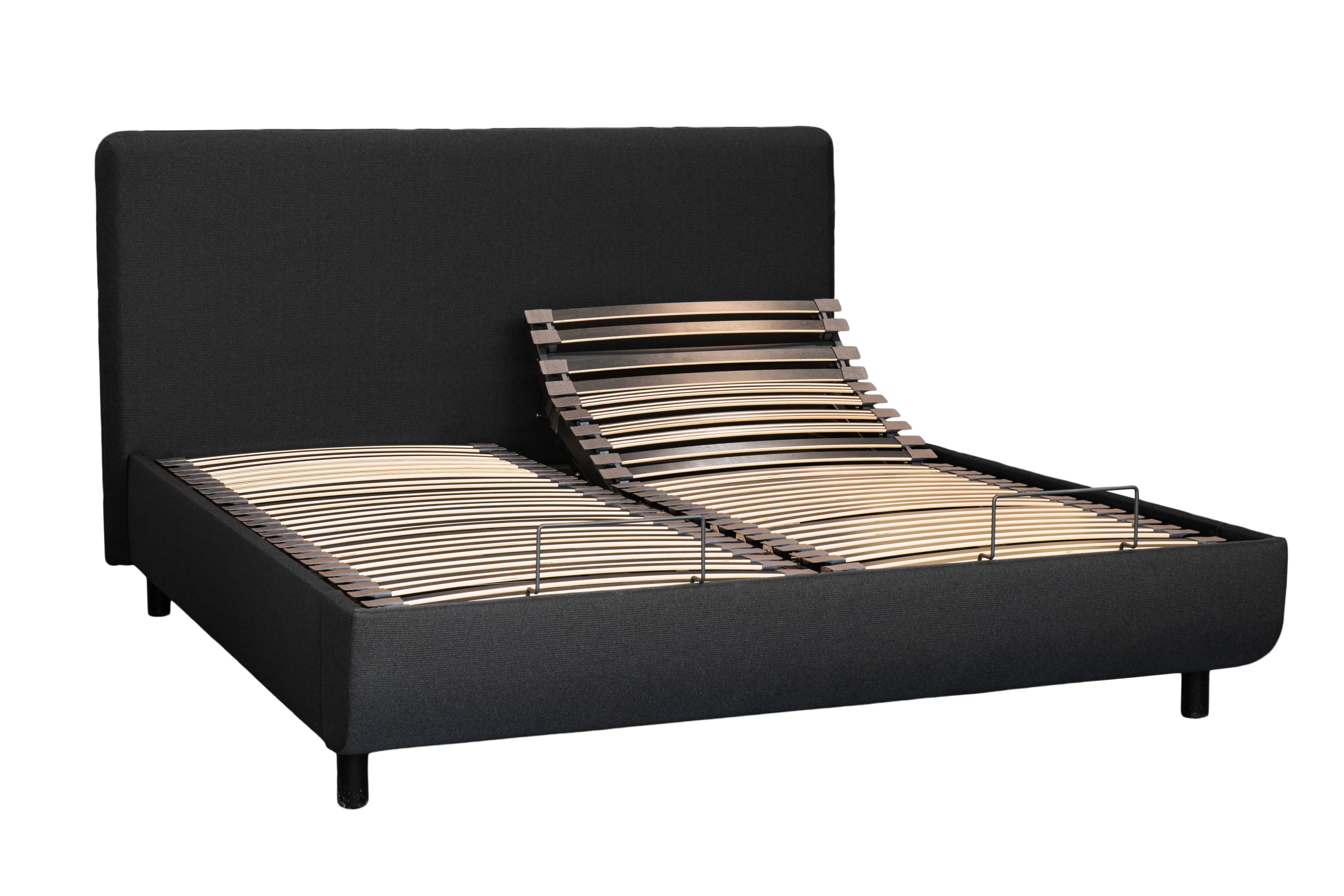 TEMPUR Arc Form Static Slatted Copper, 100x200 cm, Matt Black 12 cm ...